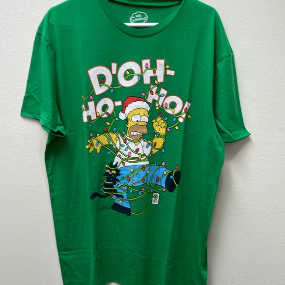 Simpsons | Tops | Simpsons Homer Simpson Christmas Tee Size L | Poshmark